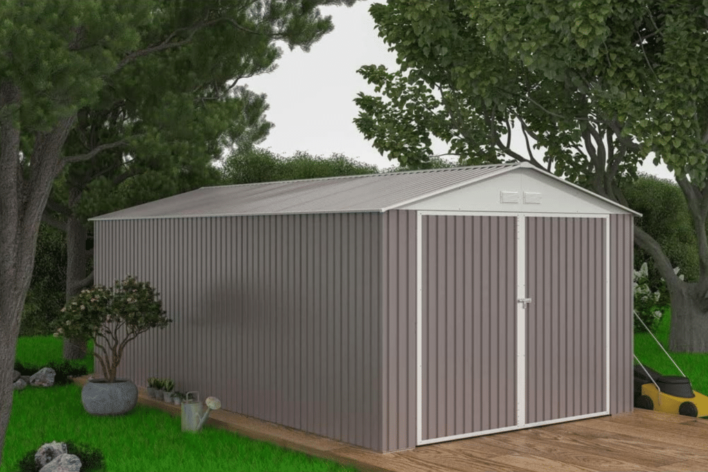 Abri De Jardin Mtallique 20m2