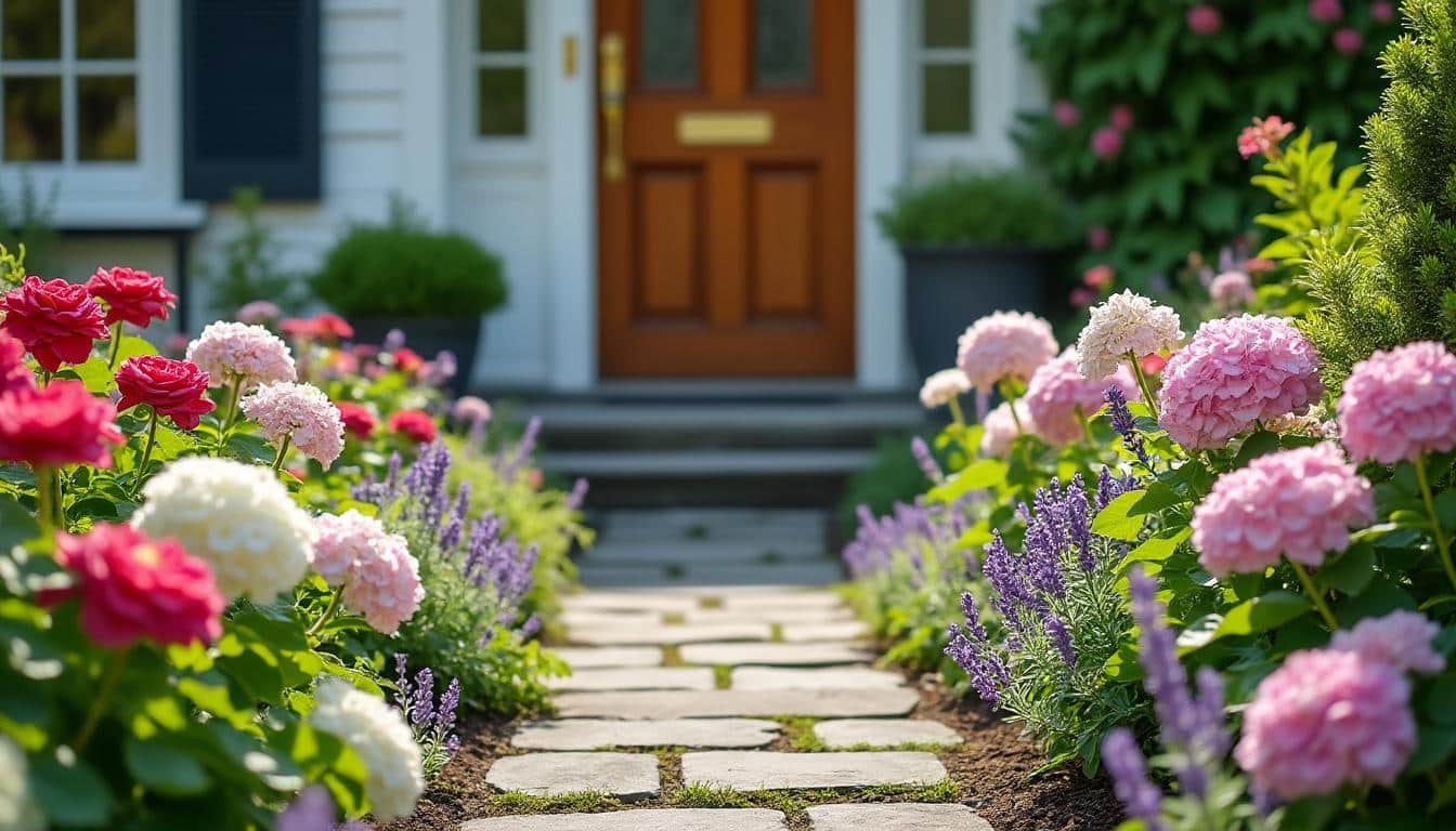 Un Jardin Accueillant : Sublimez l’Entrée de Votre Maison