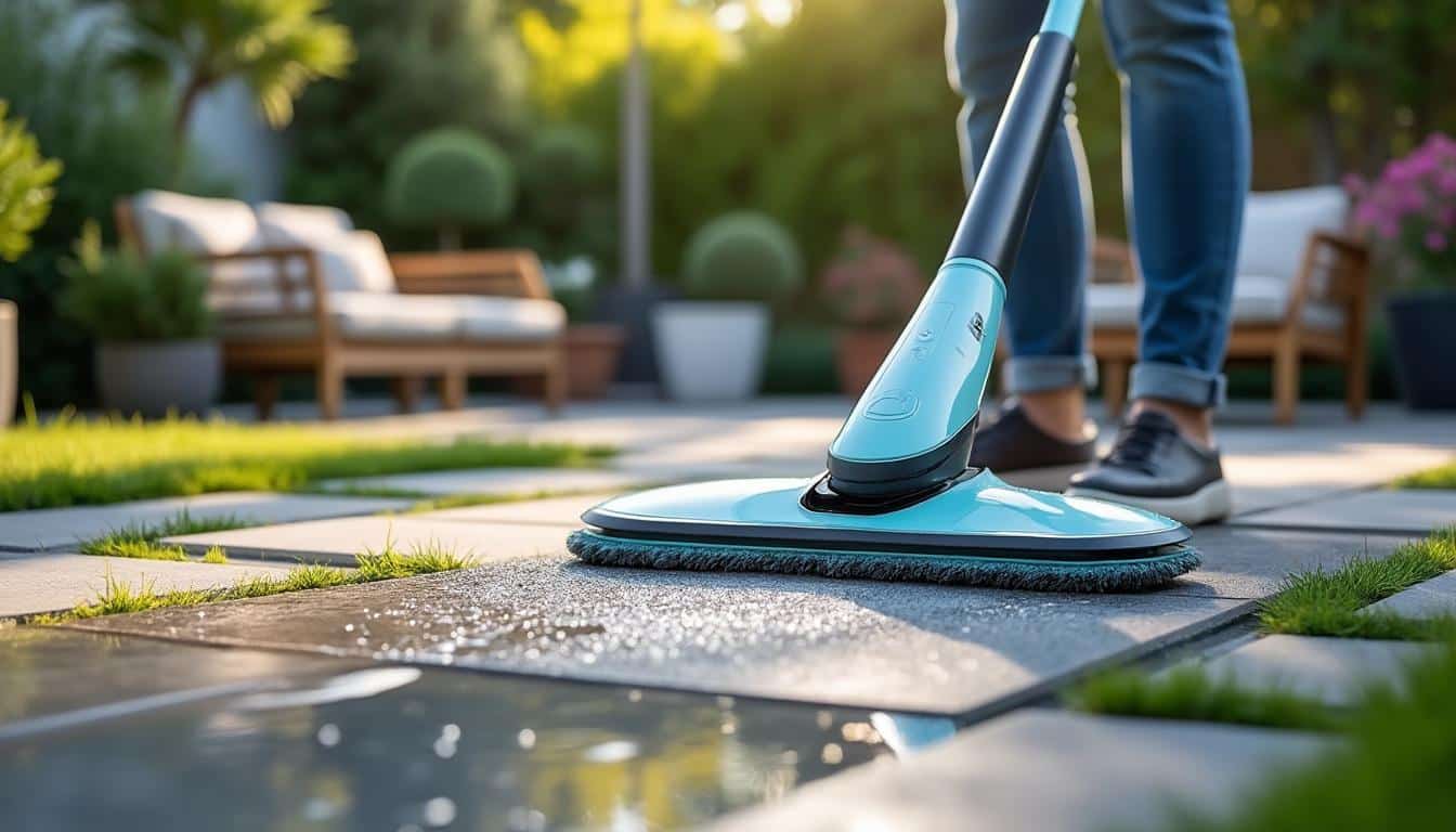 Nettoyer vos dalles de jardin en 2025 : Guide efficace