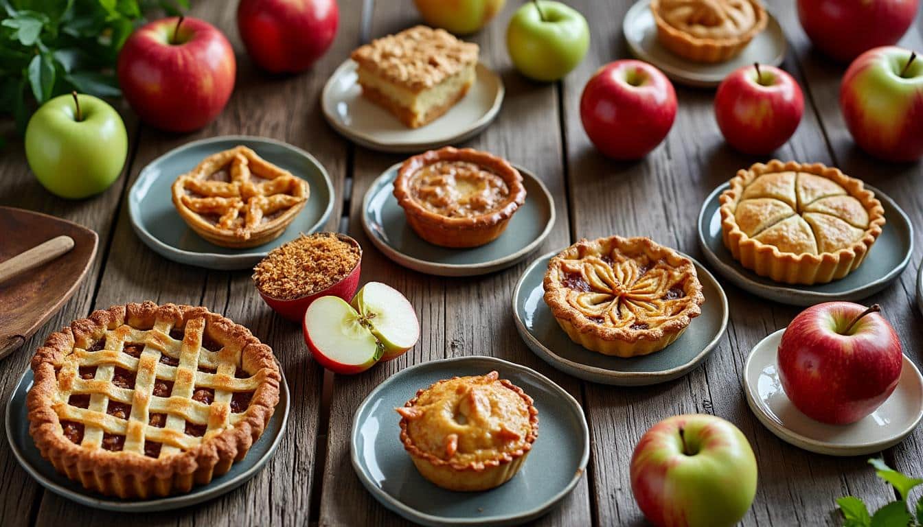 recettes gourmandes aux pommes du jardin